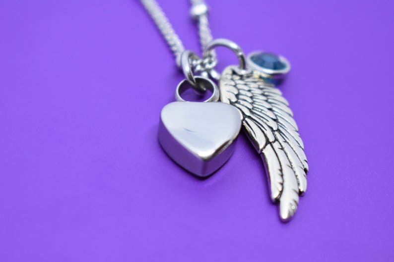 Urn Memorial Cremation Jewelry Necklace Remembrance Necklace - Etsy