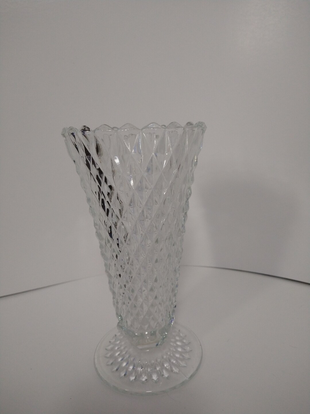 Vintage Collectible American Pattern by Fostoria 8" Bud Vase - Etsy