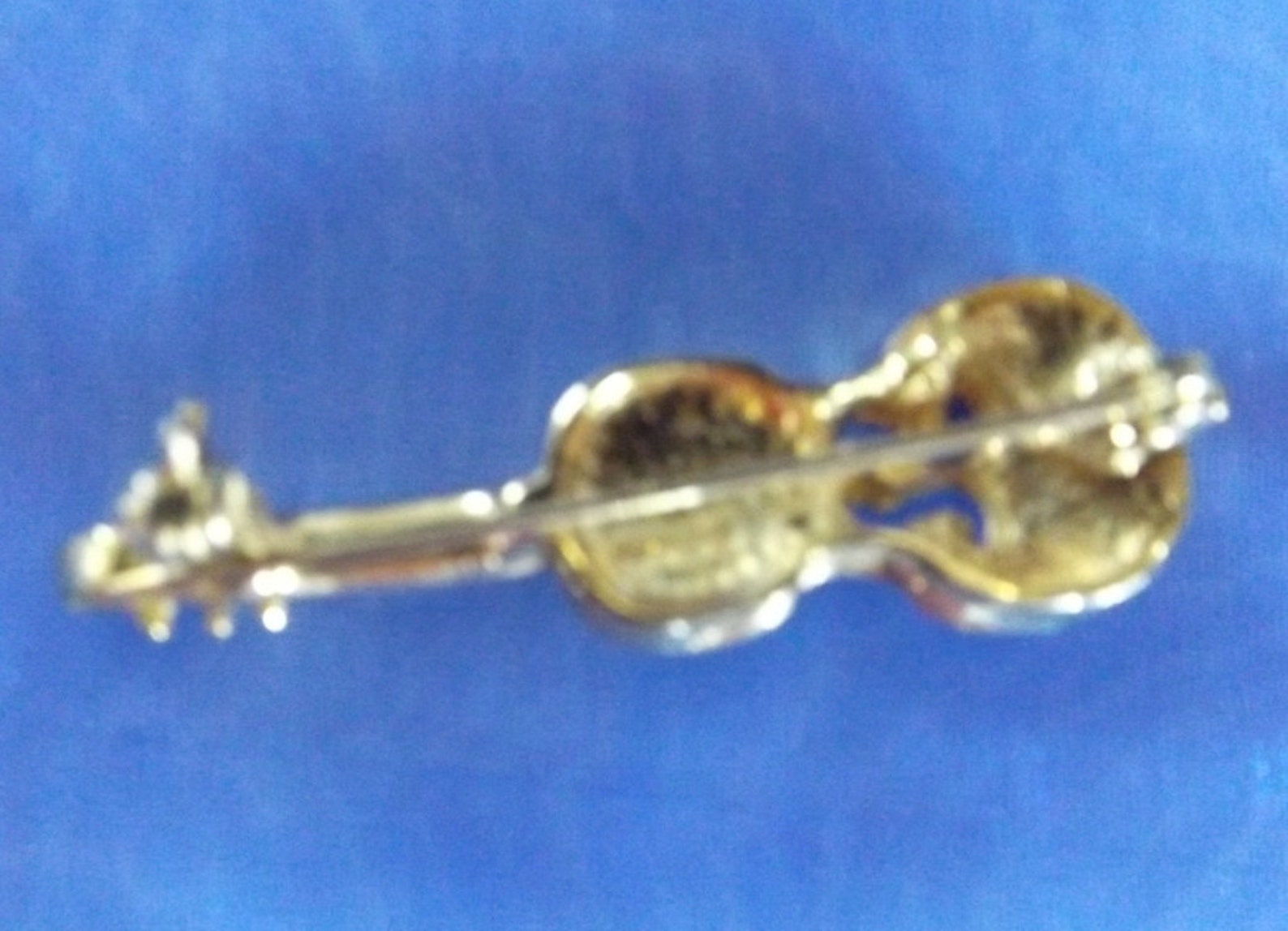 Vintage Gold Tone Violin Brooch Violin Brooch Violin | Etsy