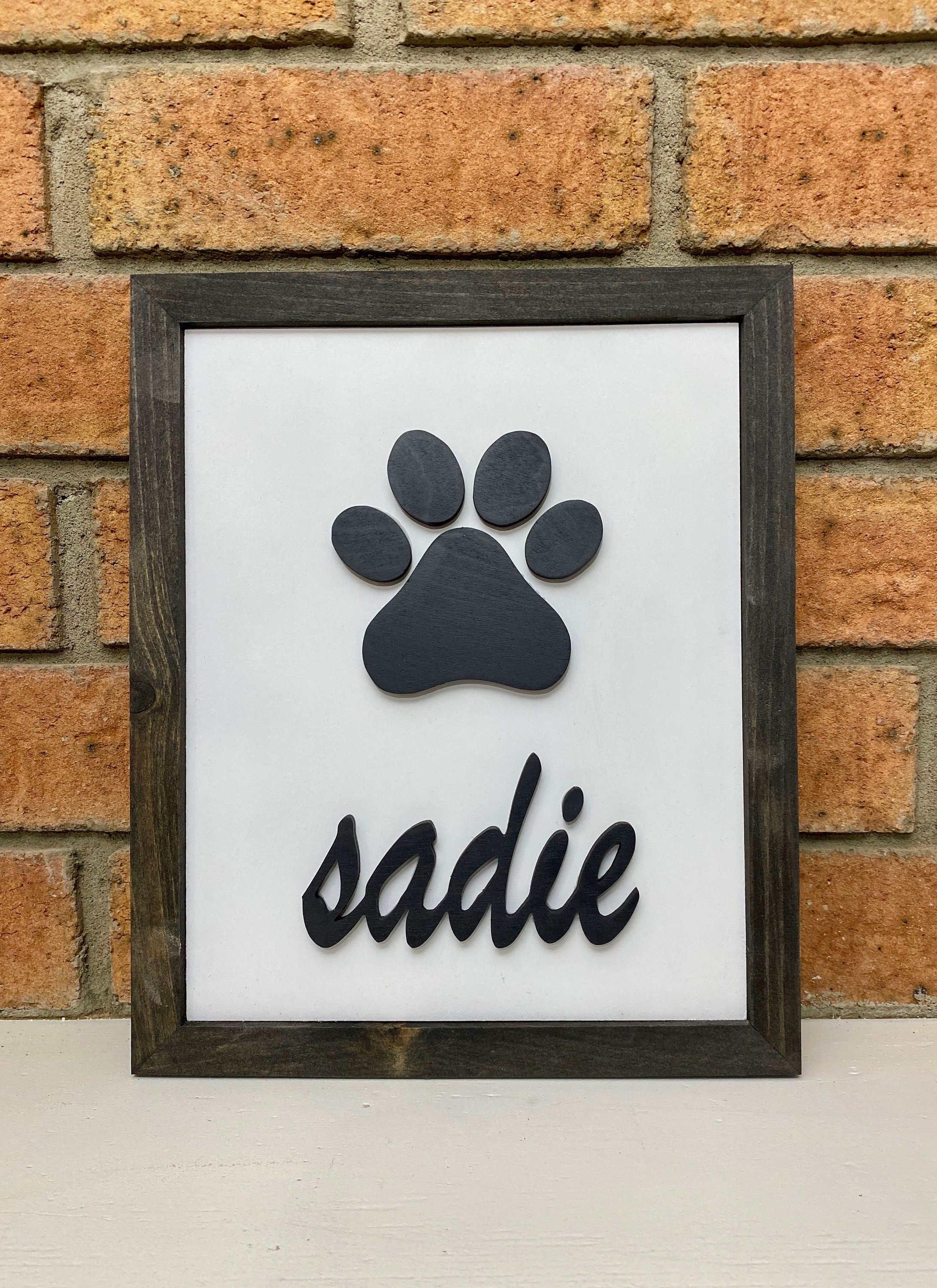 Custom Dog Sign Custom Wood Sign Customized Wood Signs Custom Wooden ...