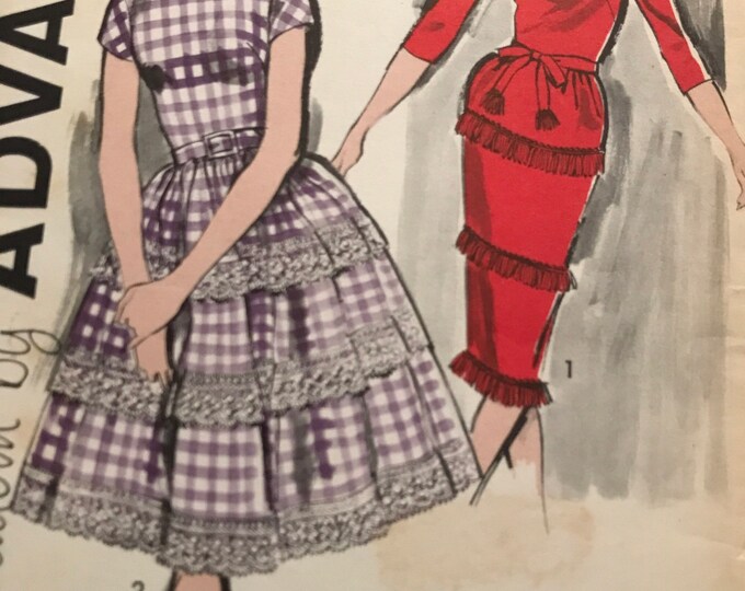 1960s Butterick 5924 Young Designer Norma Tullo of Australia High ...