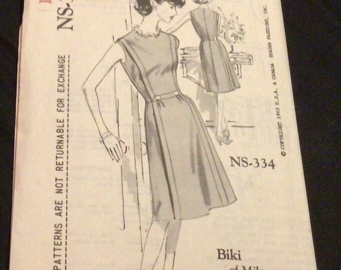 1960s Butterick 5924 Young Designer Norma Tullo of Australia High ...