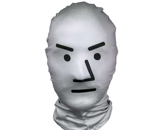 NPC Mask - Angry - Etsy
