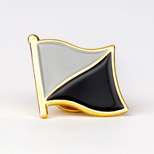 Anarchist Black Flag Enamel Lapel Pin - Etsy