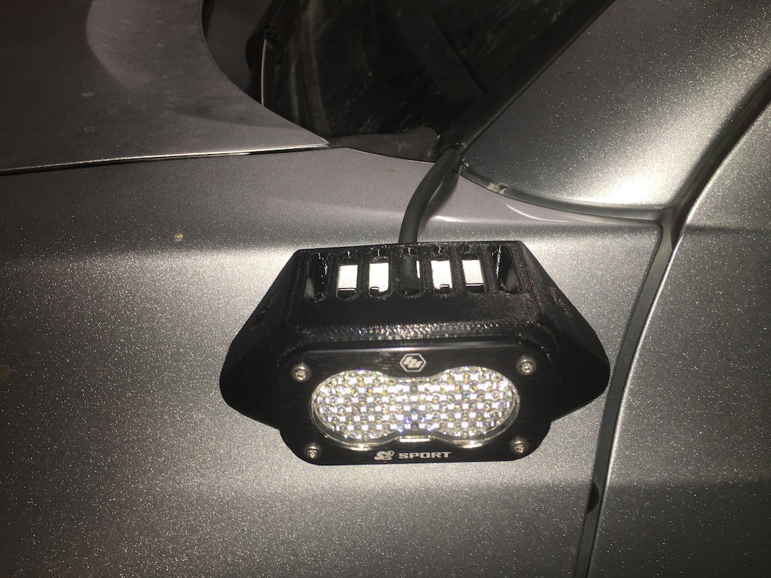 Magnetic Side Mounts for Baja Designs S2 LED Lights (no Drilling ...