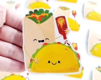 Burrito Stickers | Etsy
