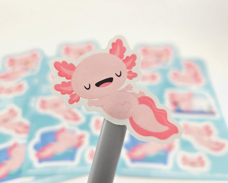 Axolotl Sticker Sheet, Give Alitl, Get Alotl, Cute Axolotl Stickers ...