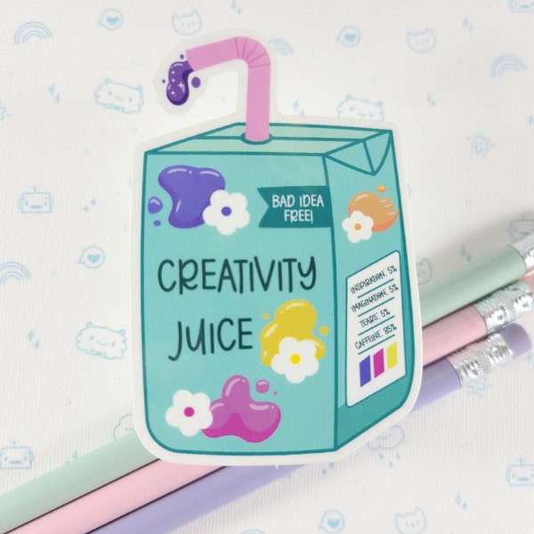 Juice Box Stickers - Etsy