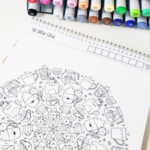 Yippee Kawaii Yay Volume 1, Coloring Book, Mandala Magic, Adult ...