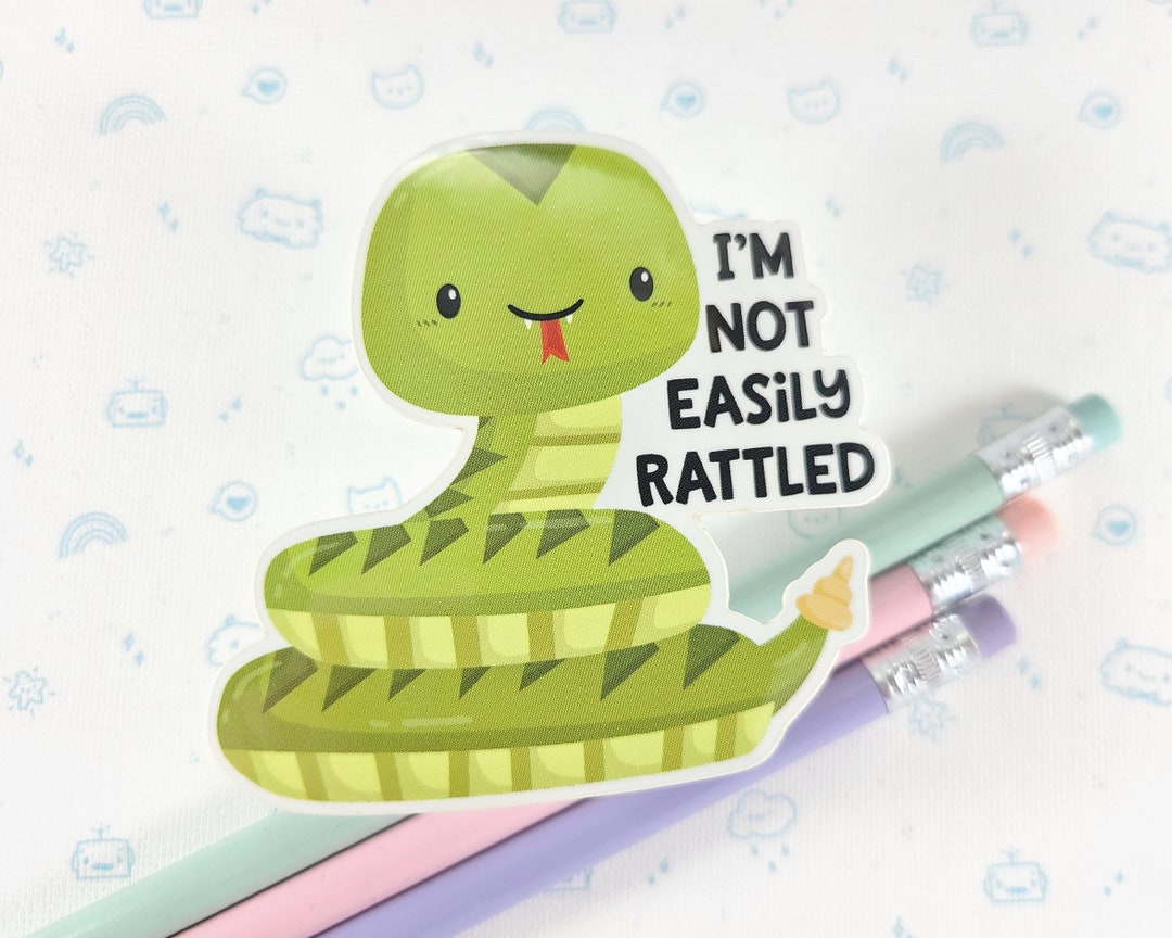 Snake Sticker, Vinyl Stickers, Laptop Decal, Snake Gift, Gift for Him ...