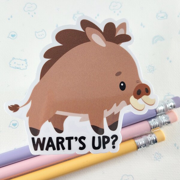 The Warthog Sticker - Etsy