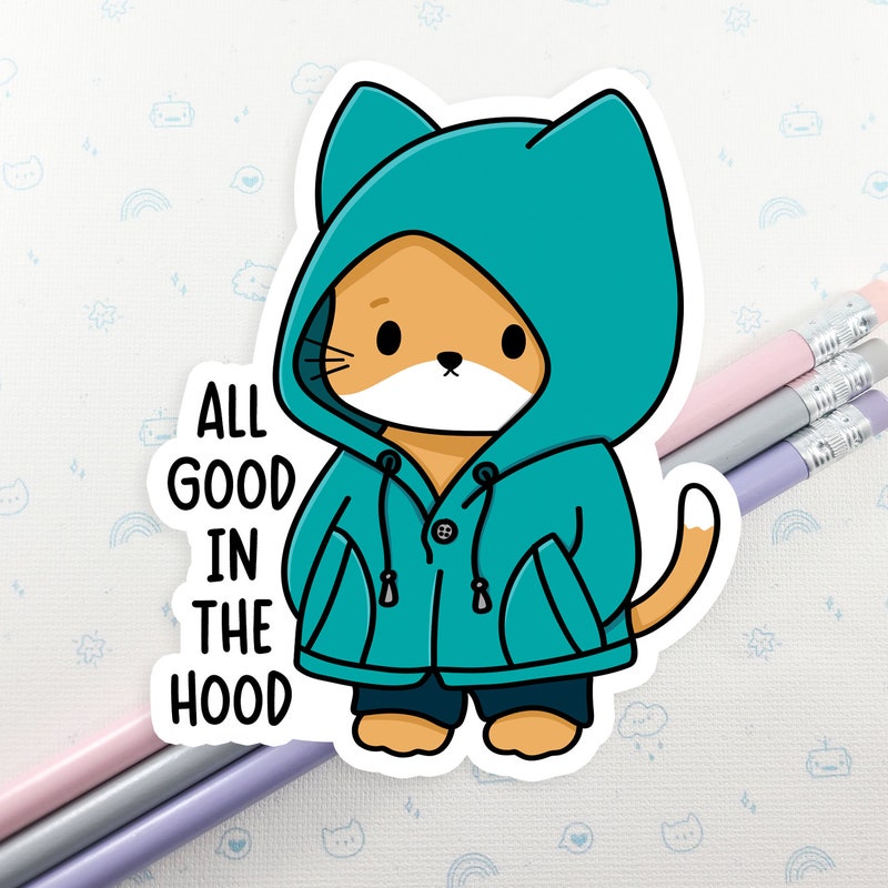 Kawaii Hoodie Water - Etsy