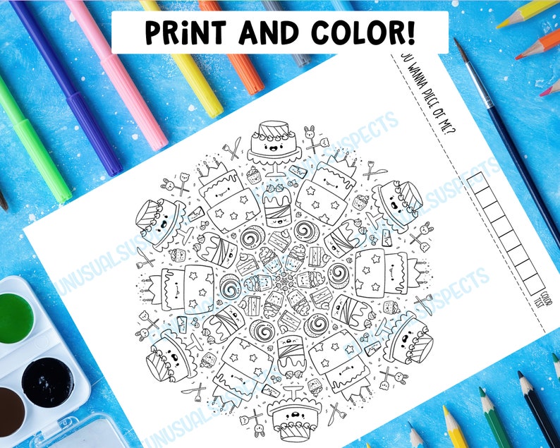 Yippee Kawaii Yay Part 5 Digital Coloring Book Printable - Etsy