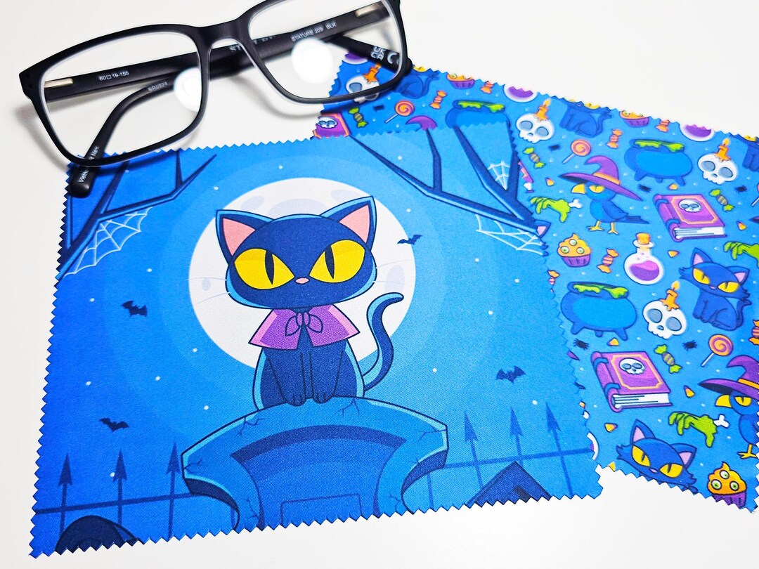 Halloween Screen Cleaner, Lens Cloth, Glass Wipes - Etsy