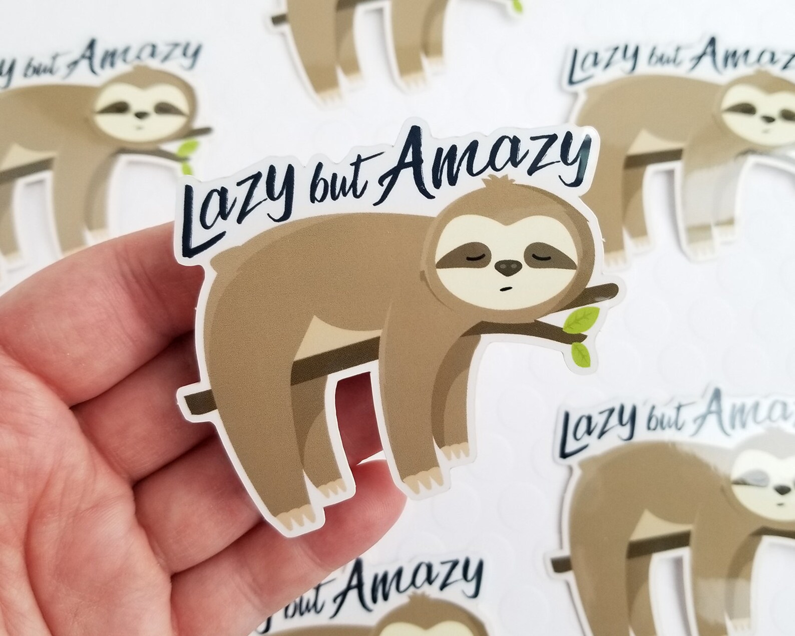 Sloth Sticker Vinyl Stickers Laptop Decal Sloth Gift Gift | Etsy