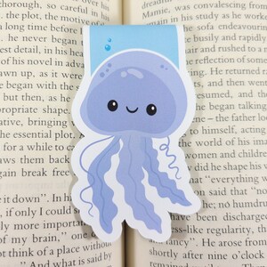 Jellyfish Bookmark, Under the Sea Planner Clip, Cute Ocean Themed ...