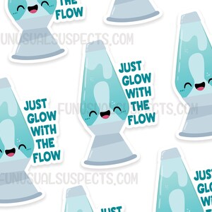 Lava Lamp Sticker, Cute Lava Lamp Decal, Laptop Sticker, Cute Pun Gift ...