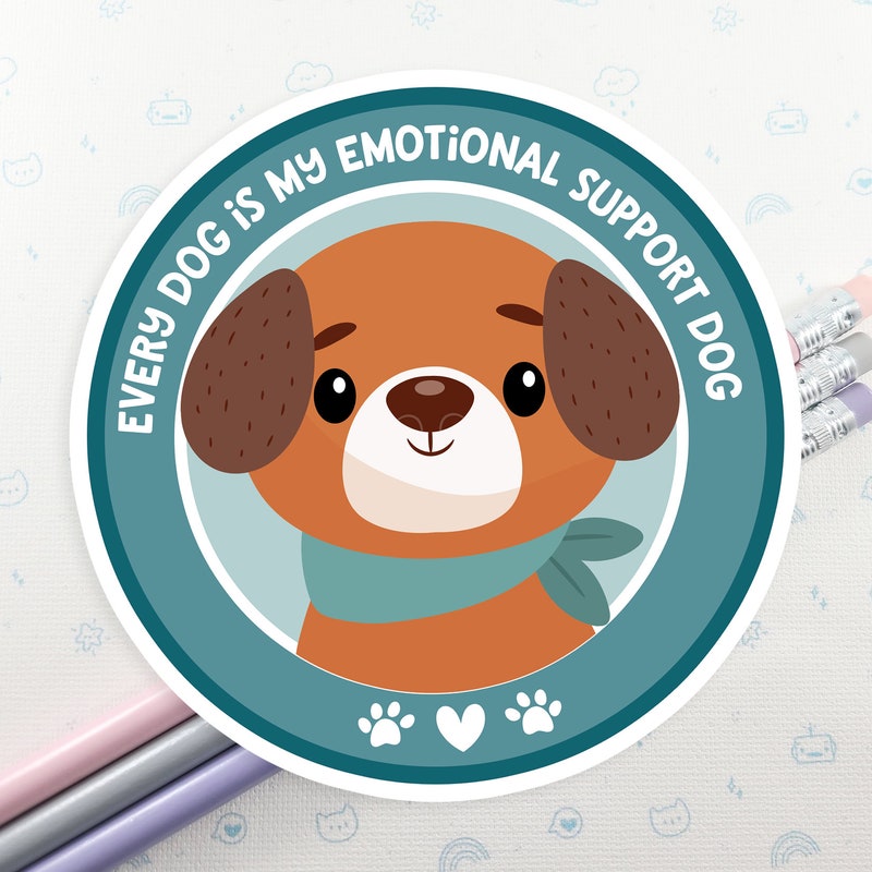 Emotional Support Dog - Etsy