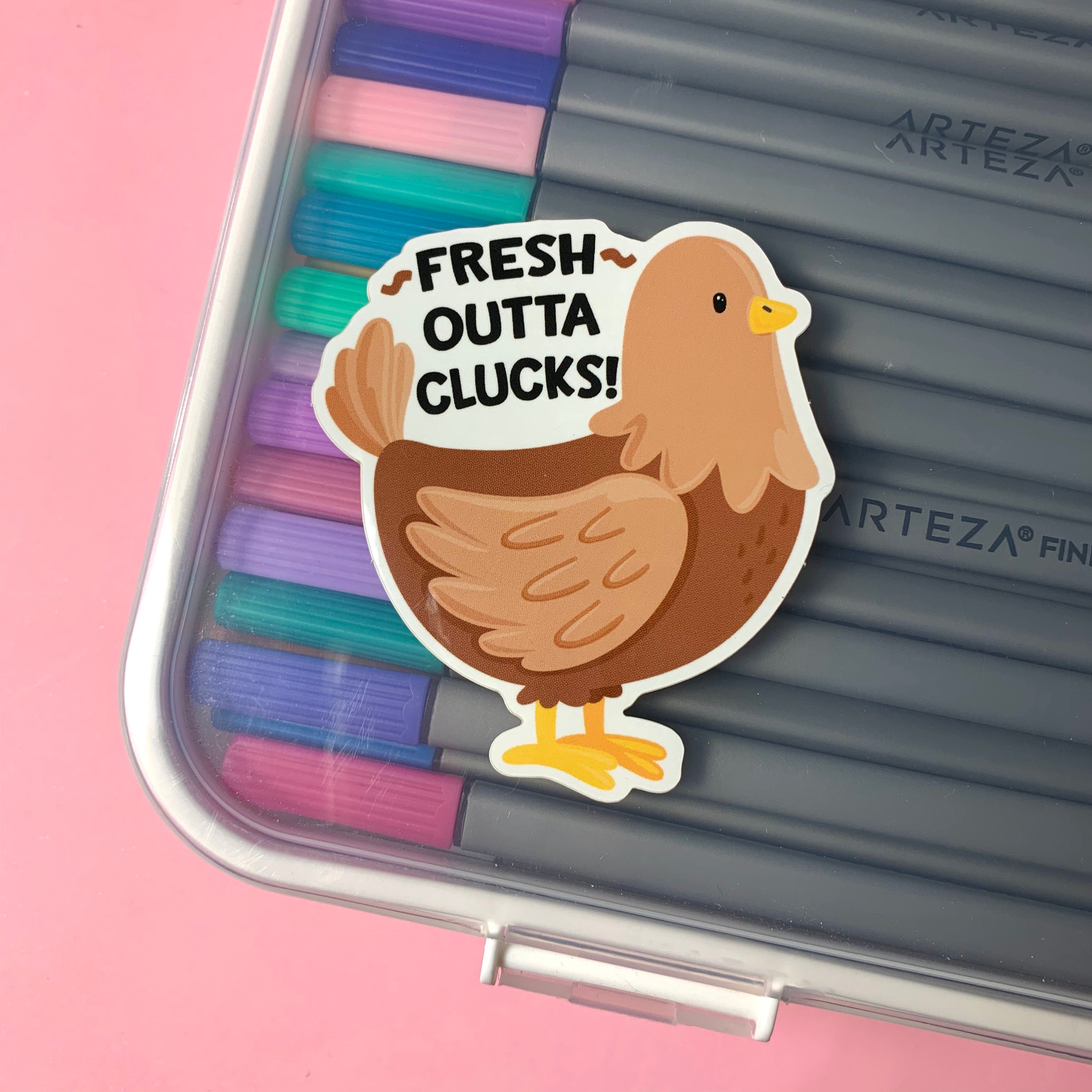 Chicken Sticker S0046 Vinyl Stickers Laptop Decal Chicken | Etsy