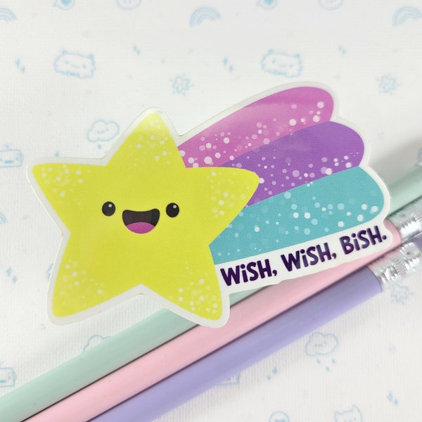 Rainbow Shooting Star Vinyl - Etsy