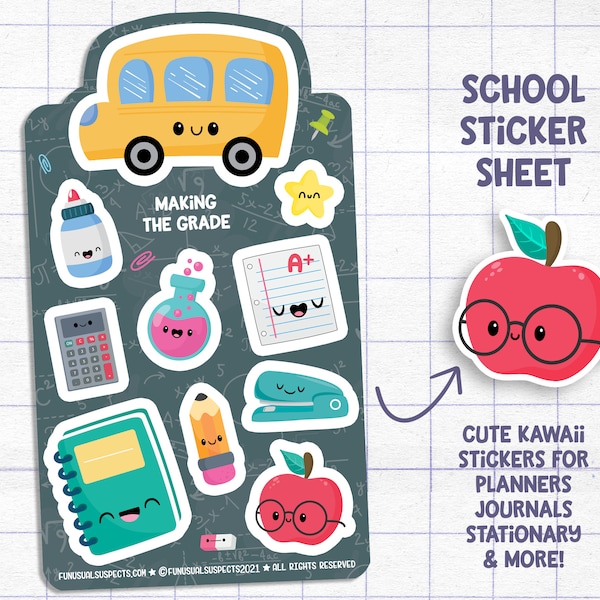 Kawaii School Supply - Etsy