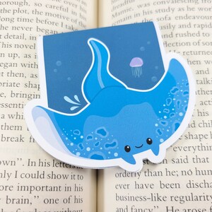 Stingray Bookmark, Under the Sea Planner Clip, Cute Ocean Themed ...