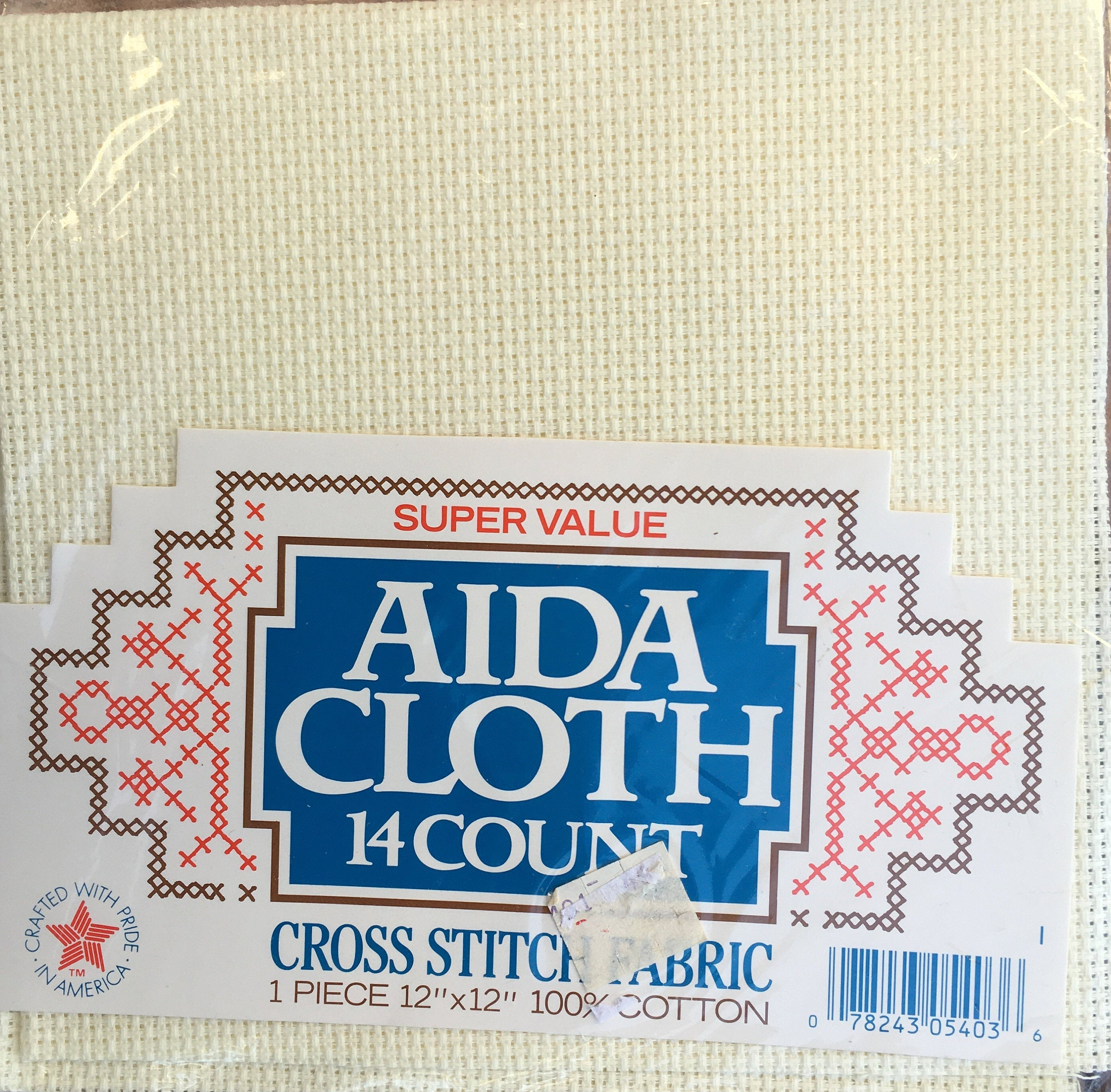 New Sealed 14 Count Super Value Aida Cloth in Shades of - Etsy