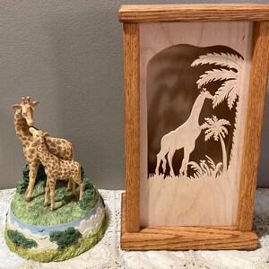 Vintage 1994 Mother & Baby Giraffe From San Francisco Music Box Co ...