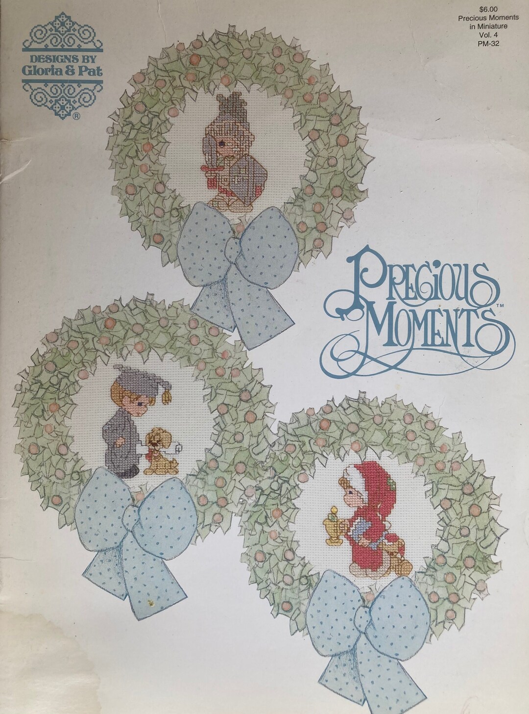 Vintage Precious Moments Cross Stitch Pattern Book PM-32 ~~ Precious ...