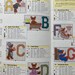 Vintage (1992) Alphabet Counted Cross Stitch Pattern Book ...