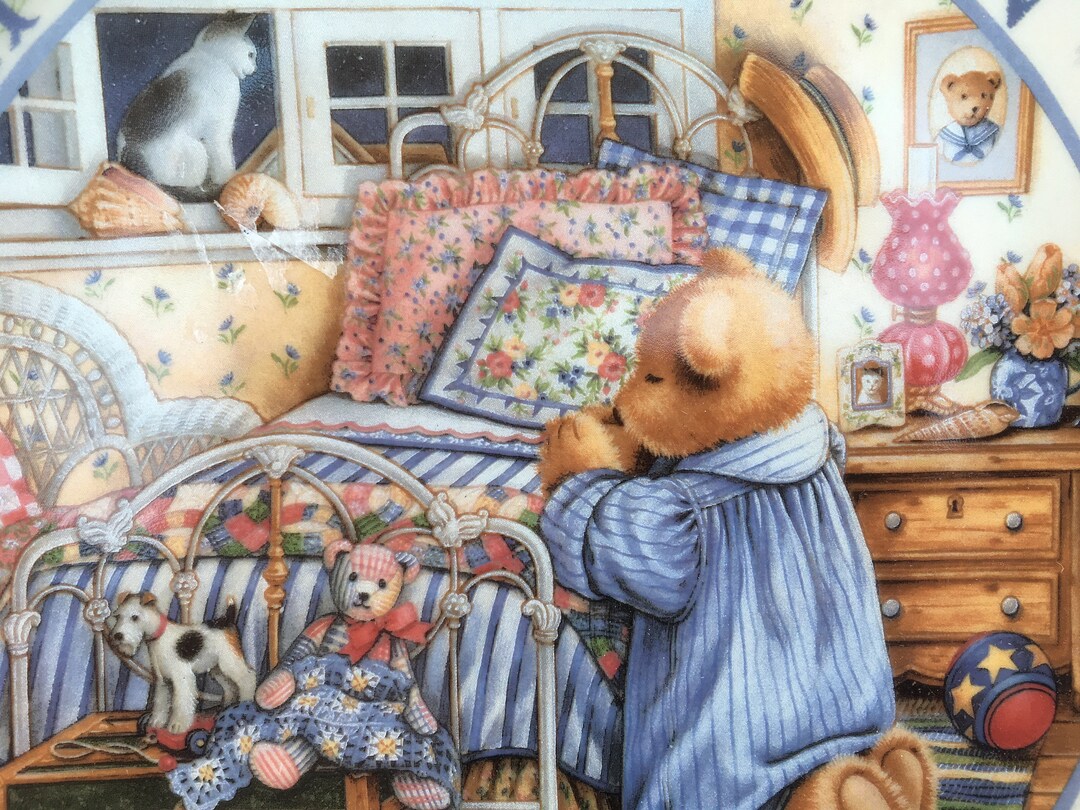 Teddy Says His Prayers~~royal Doughton Limited Edition Collectible ...