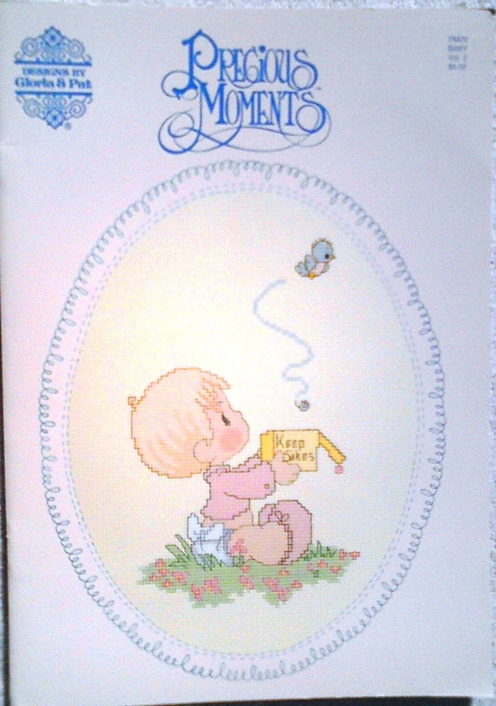Vintage Precious Moments Cross Stitch Pattern Book PM29 ... Baby Vol. 2 ...