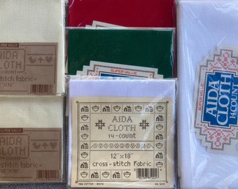 14 Count Aida Cloth - Etsy