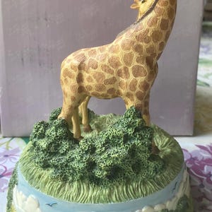 Vintage 1994 Mother & Baby Giraffe From San Francisco Music Box Co ...