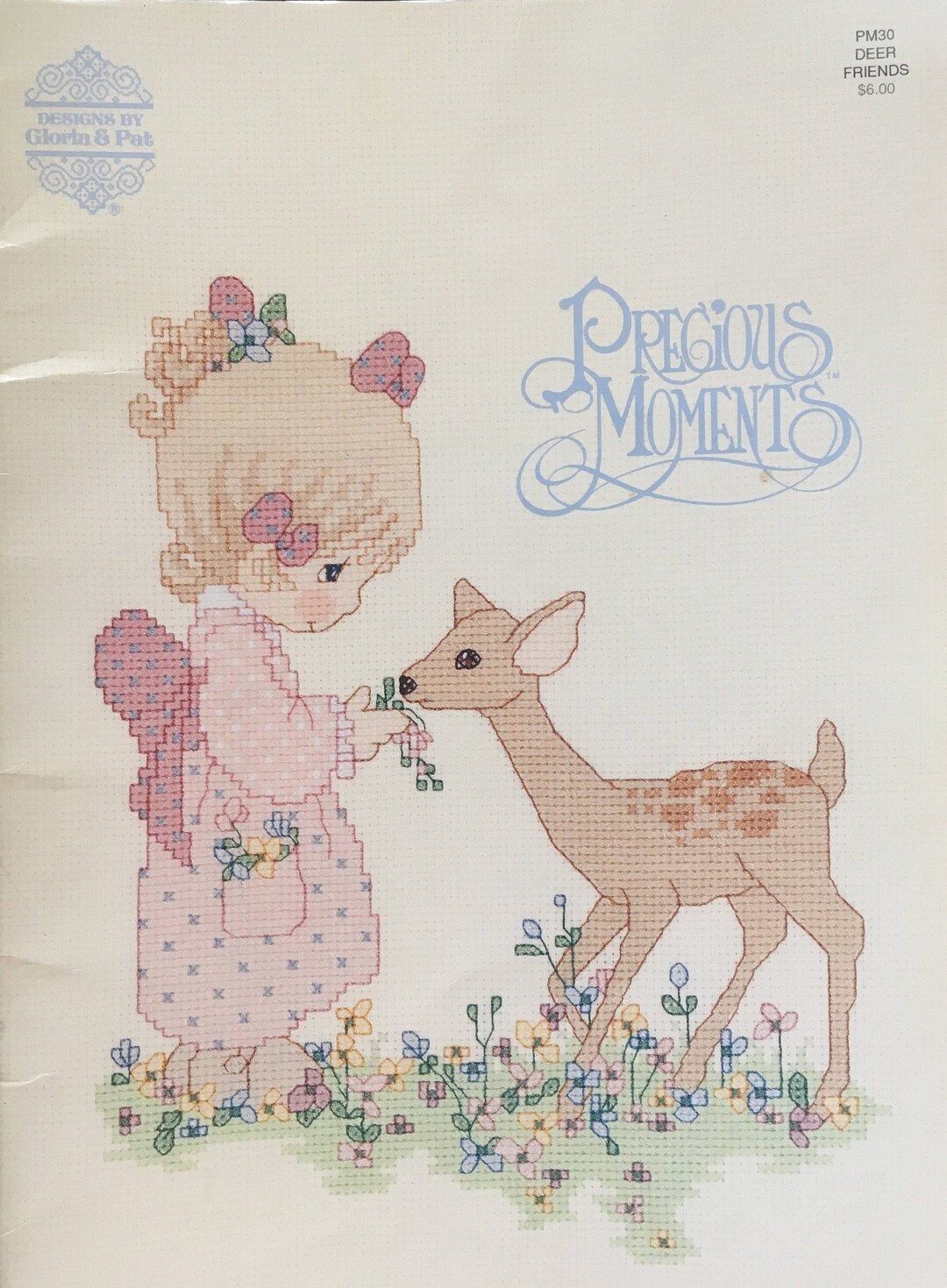 Vintage Precious Moments Cross Stitch Pattern Book PM30 ... - Etsy