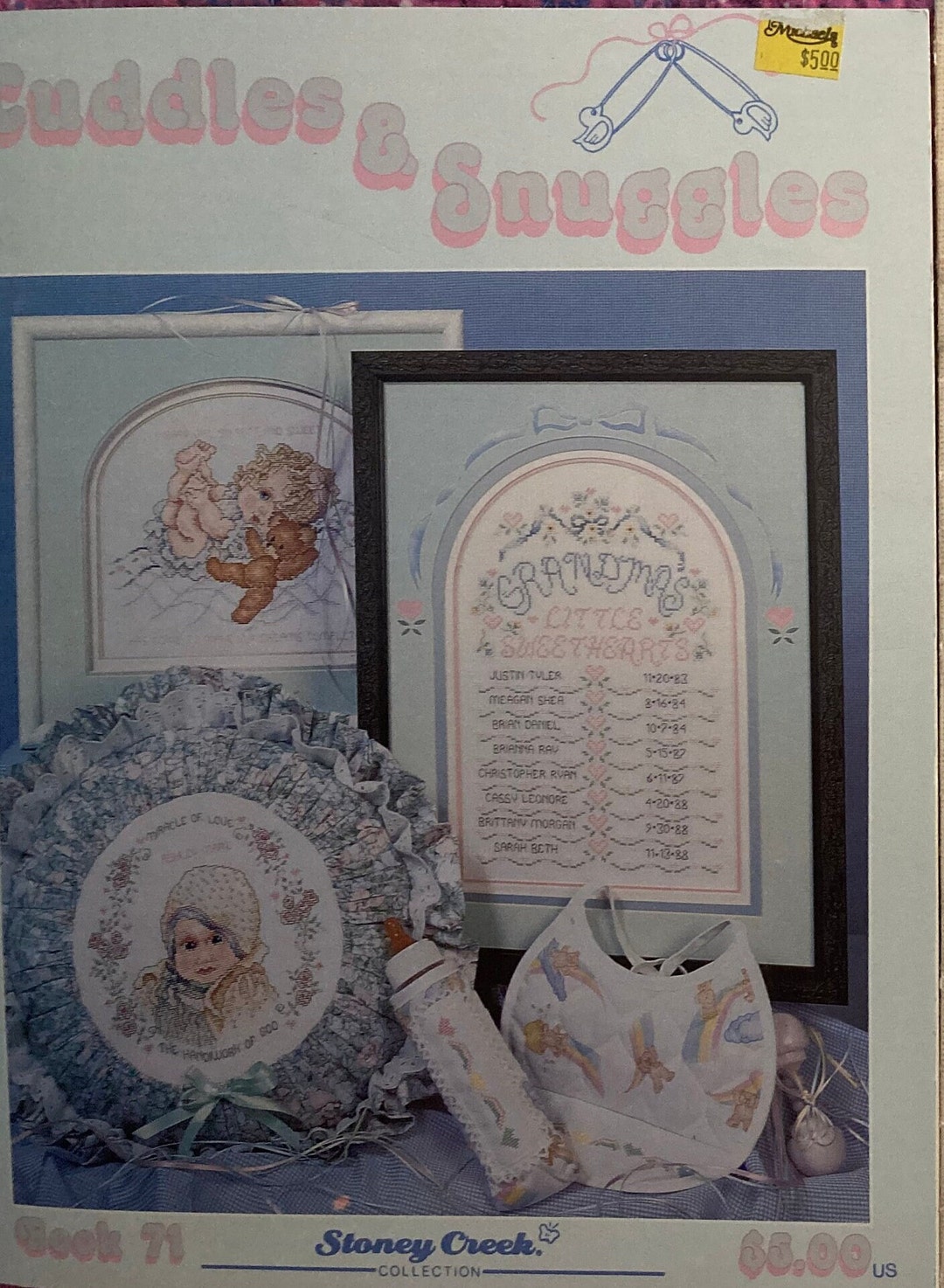 Baby Cross Stitch Pattern Books From Gloria & Pat ~~ Bunnies, Bears ...