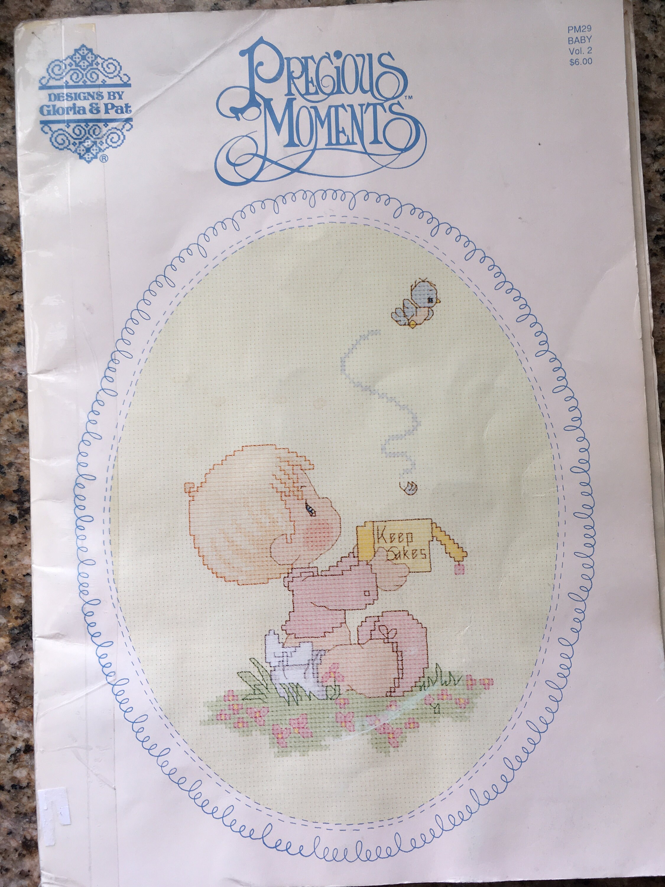 Vintage Precious Moments Cross Stitch Pattern Book PM29 ... - Etsy