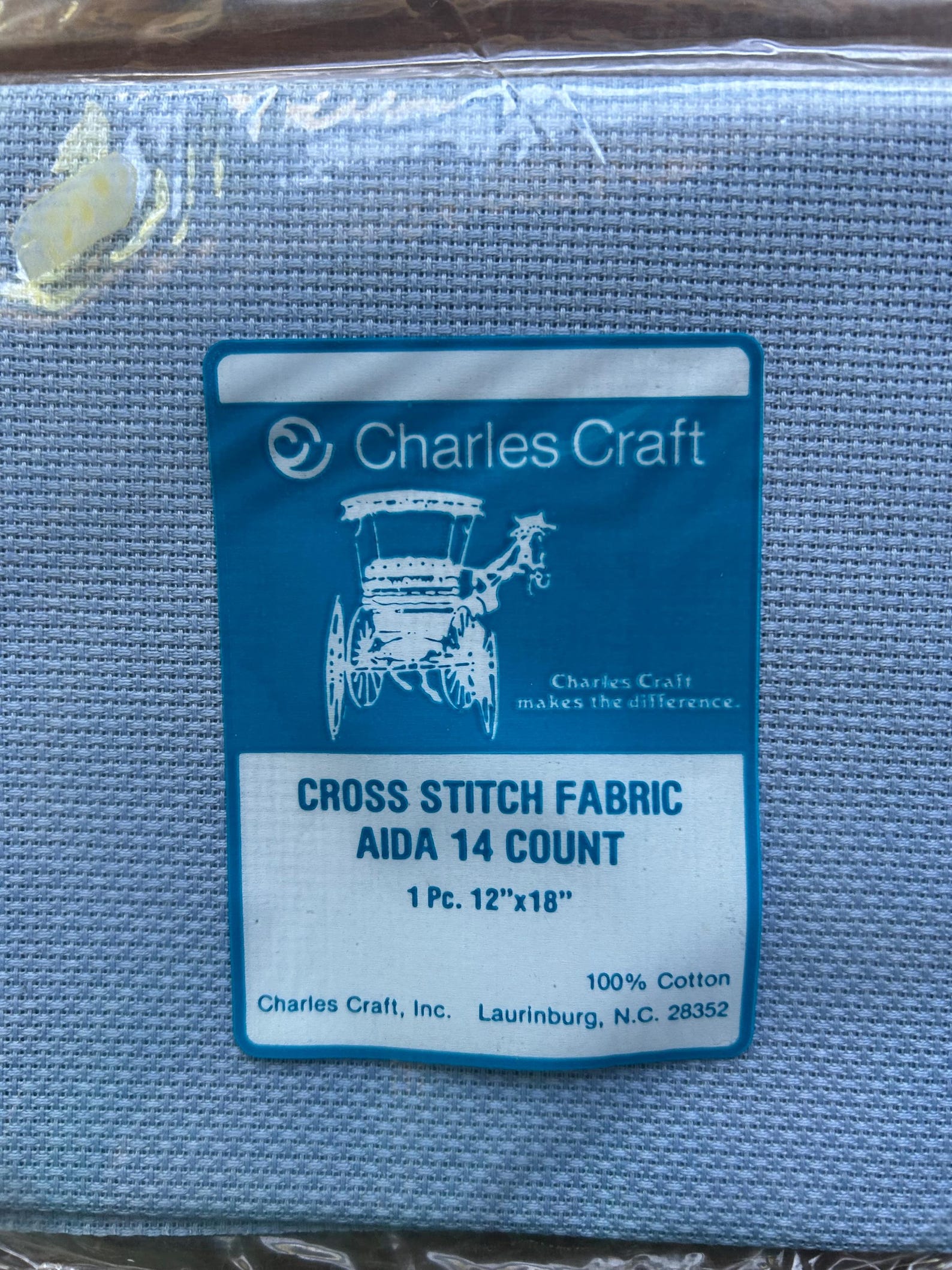 Regency, MCG, Charles Craft Counted Cross Stitch Fabric~~14 Count Aida ...