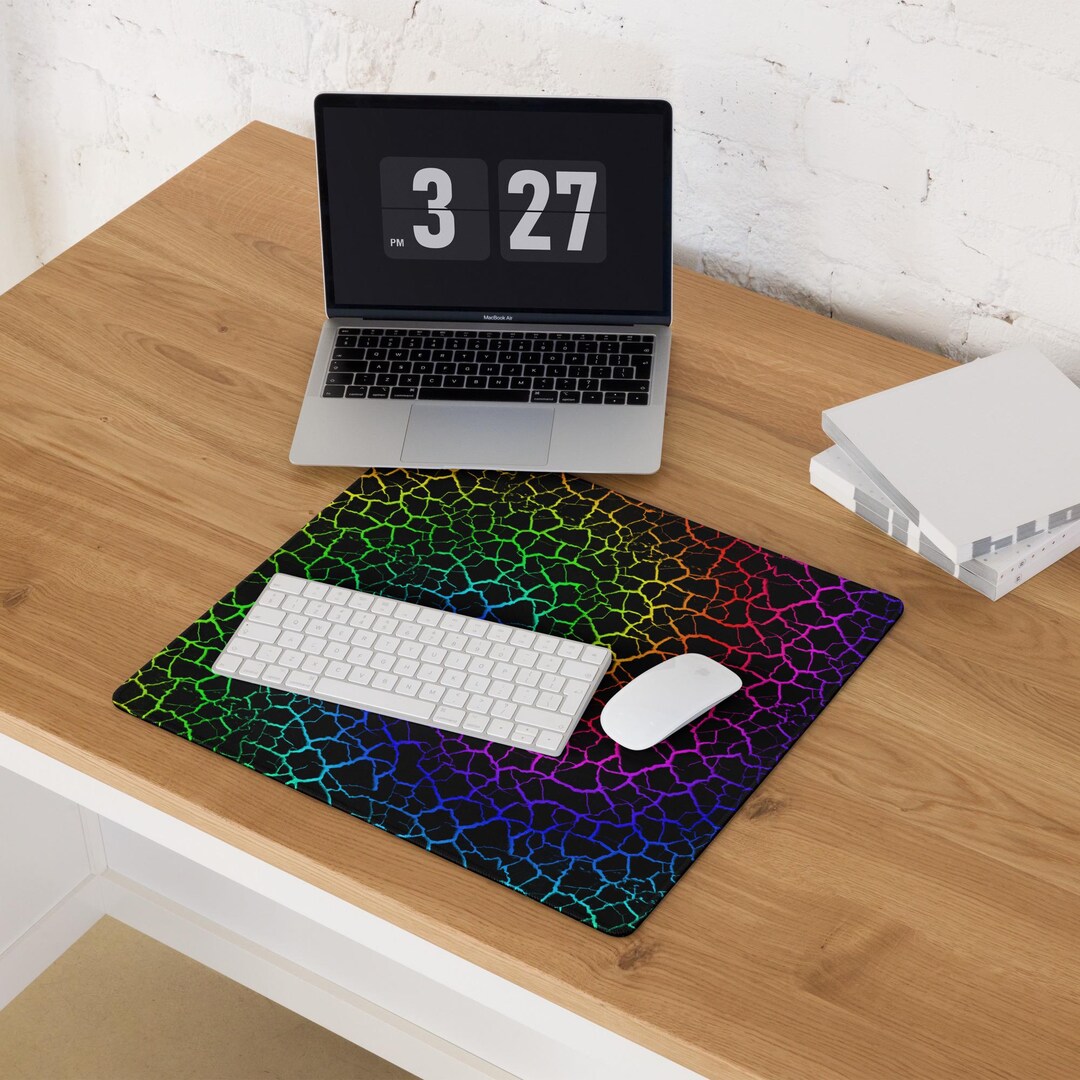 Rainbow Through the Cracks Gaming Mouse Pad - Etsy