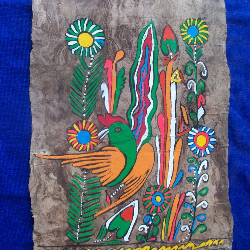 Amate Bark Painting - Etsy