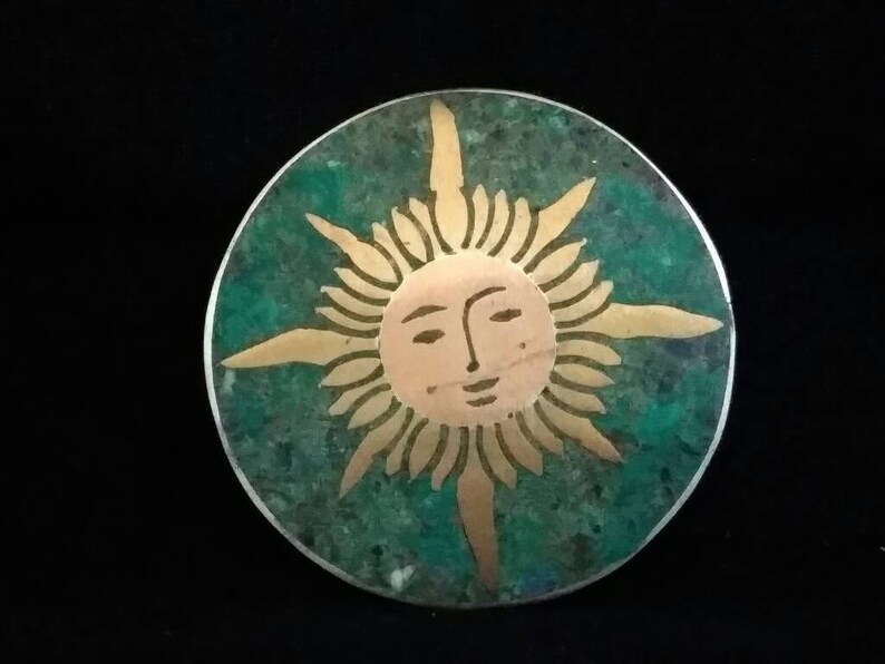 Taxco Sterling Silver Aztec Design Brooch Eagle 3 Hallmark JHE - Etsy