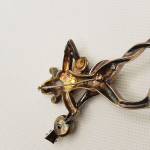 Vintage Urie Mandle arlequin Sterling Brooch Pin 1940s Original Stamped ...