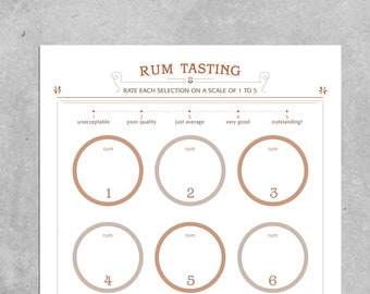 Tasting mat | Etsy