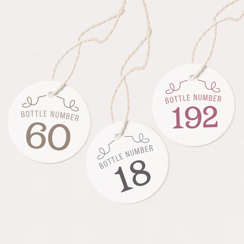 Number Tags - Etsy