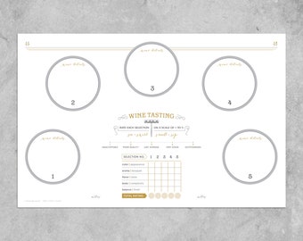 Tasting mat | Etsy