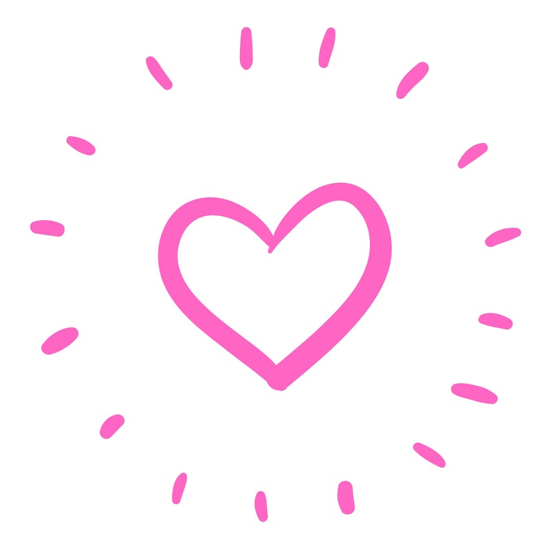 Full of Love / Heart / Valentine's Day / SVG JPG PNG Clipart Graphic ...