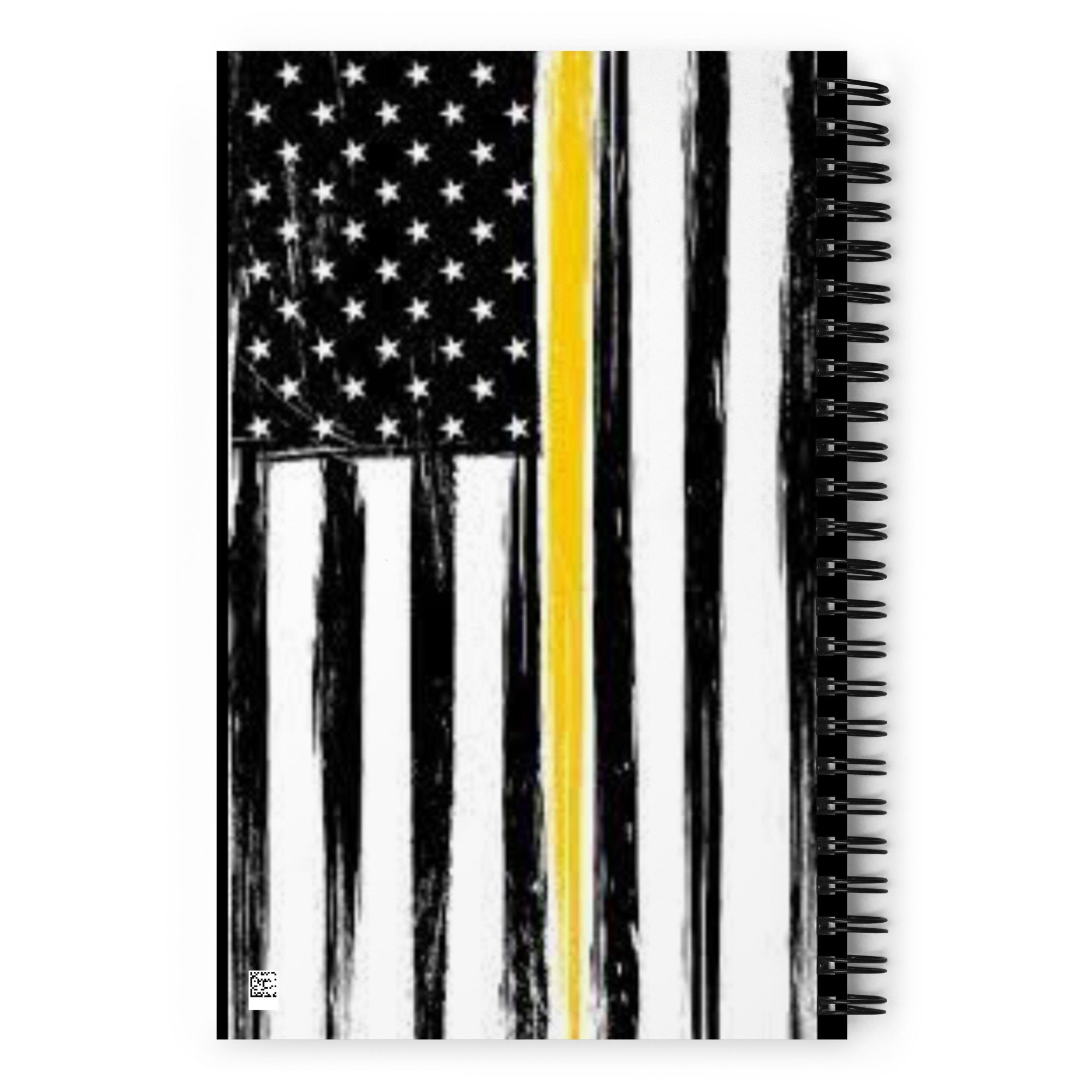 Thin Gold Line / Dispatcher / Law Enforcement Spiral-bound Notebook ...