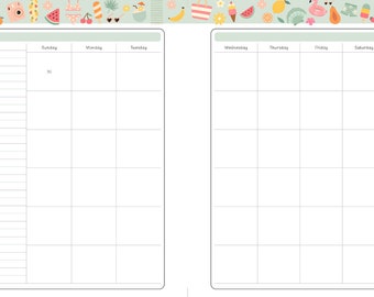 Daily Plan, Undated Daily, Daily Schedule, Undated Planner, 2021 ...