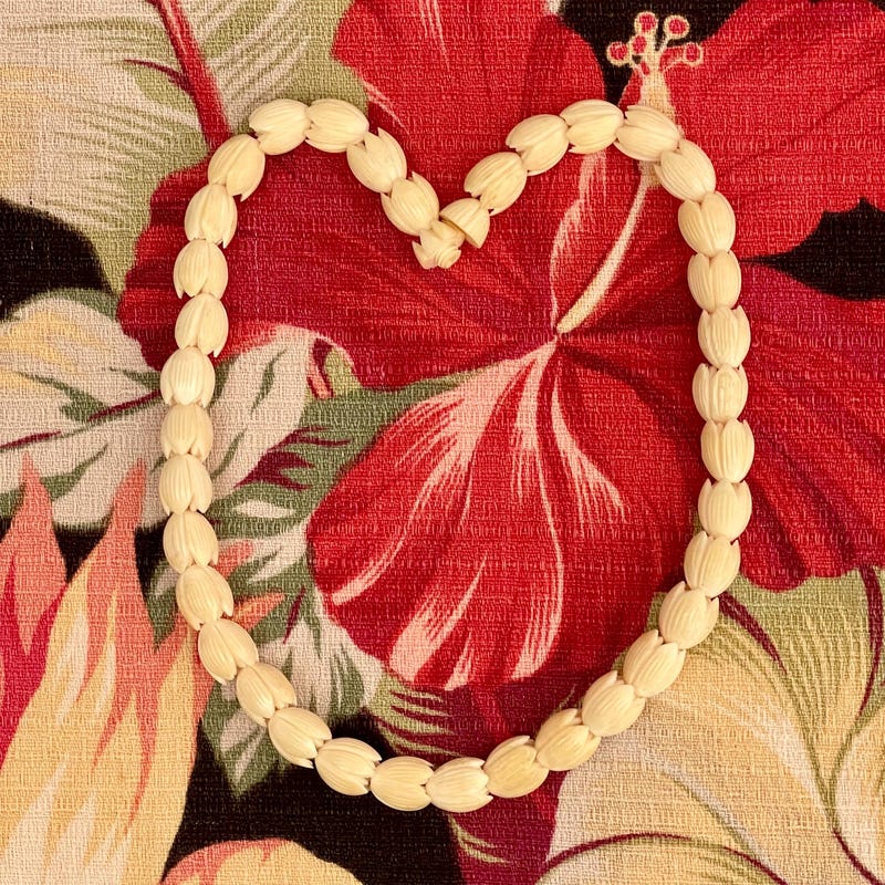 Carved Pikake Beads - Etsy