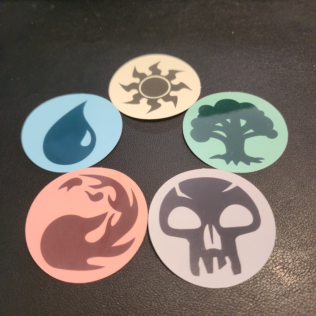 Mana Ball Die Cut Stickers | MTG Stickers | Magic the Gathering ...